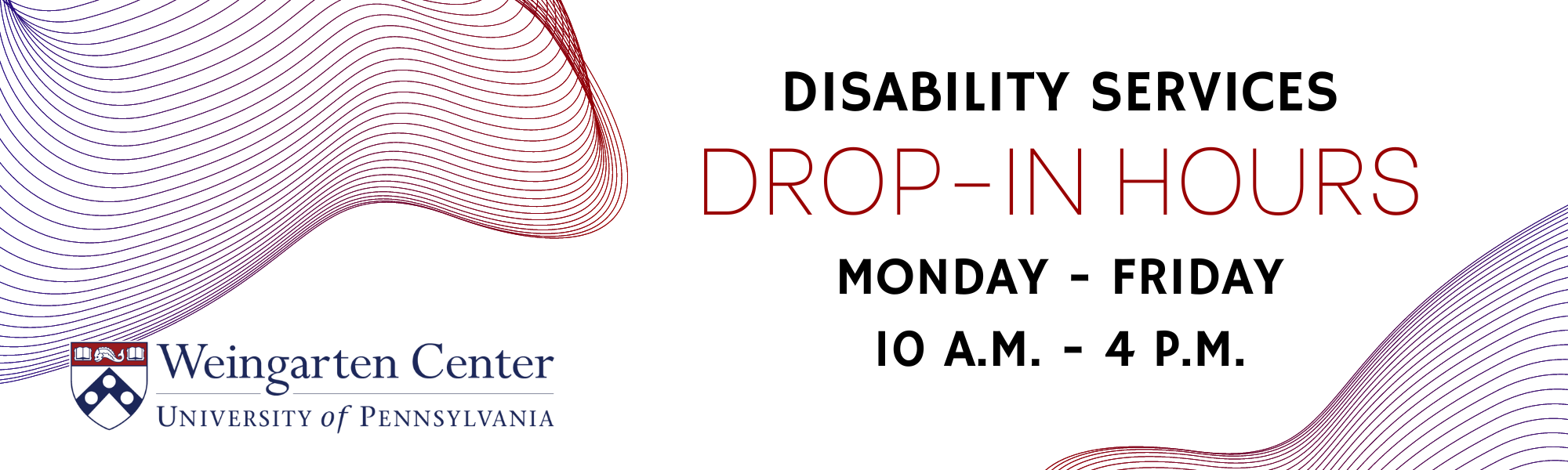 Academic Accommodations – Weingarten Center